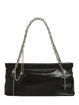 JUSTINE CLENQUET Justine Clenquet Flor Leather Chain Bag