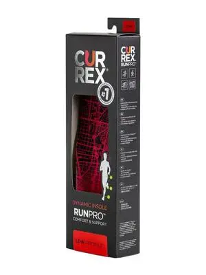 CURREX Runpro Low Insole - Red
