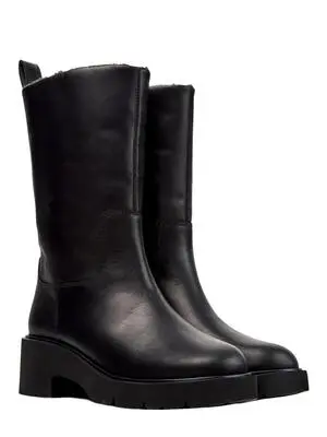 Camper Milah Leather Boot - Black