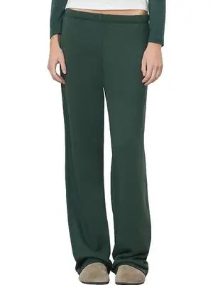 Eterne ETERNE Oversized Wide Leg Sweatpants Forest