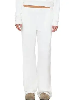 Eterne Oversized Wide Leg Pants White
