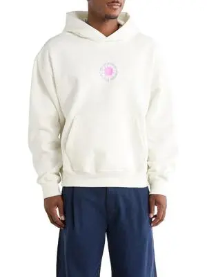 VANS Graphic Print Hoodie - Marshmallow