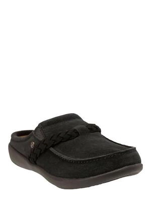 REVITALIGN Siesta Braided Orthotic Mule - Black