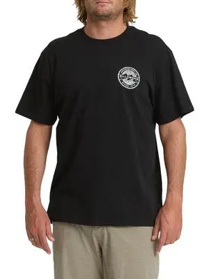 BILLABONG Hollow Premium Cotton Graphic T-shirt - Black