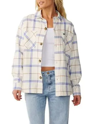 Rip Curl Venture Flannel Shirt - Bone