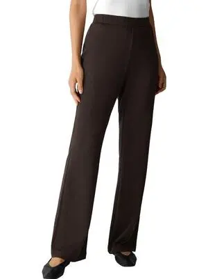 Eileen Fisher Kick Pants - Coffee