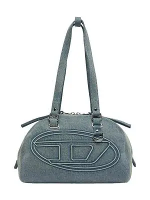 DIESEL® 1dr Dome Soft Shoulder Bag - Denim