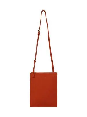 Écotorie Polly Leather Crossbody Bag - Rust