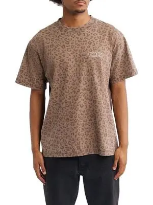 Obey Treble Graphic T-shirt - Leopard Camo