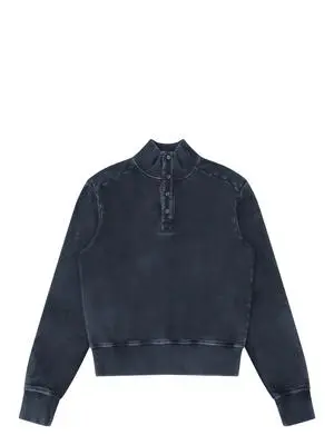 ENTIRE STUDIOS ENTIRE STUDIOS Cotton Sweater With Button Closure Blu