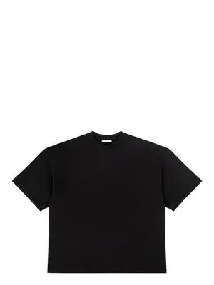 ENTIRE STUDIOS 100% Cotton Round-neck Short-sleeve T-shirt For - Nero
