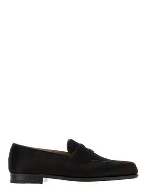 John Lobb Hair-on Leather Lopez Loafers - Multicoloured