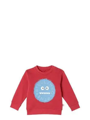 Stella McCartney Stella Mccartney Unisex Mini Sweatshirt Red