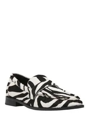 STEVE MADDEN Ronie Genuine Calf Hair Loafer