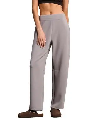 RHONE Dreamglow Barrel Leg Pants - Taupe Mist