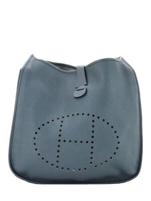 Hermès Evelyne Bag Gen Iii Clemence Tgm Blue
