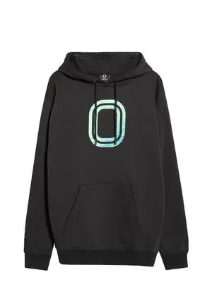 OVERTIME Graphic Fleece Hoodie - Black