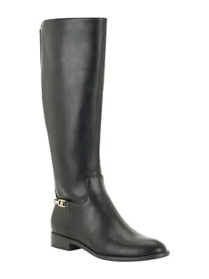 Tommy Hilfiger Marlay Knee-high Block Heel Boots - Black