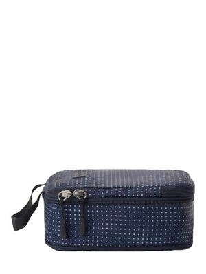 WOOL & OAK Double Compression Packing Cube Set - Navy