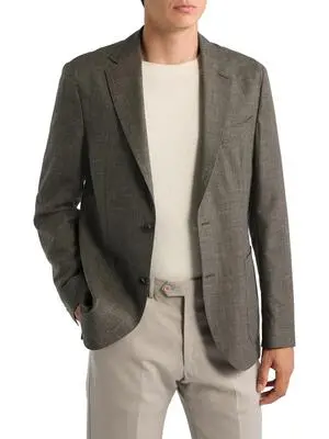 BOSS Hanry Wool & Linen Sport Coat - Medium Green