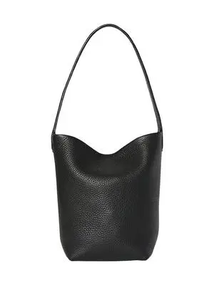 THE ROW Park N/s Small Tote Bag In Leather - Black