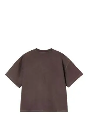 Carhartt Work In Progress Lambert Logo Embroidered T-shirt - Brown