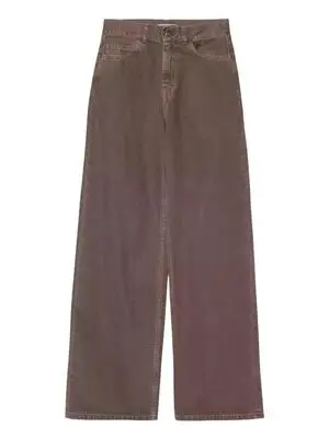 Carhartt Work In Progress Jane Wide-leg Jeans Brown