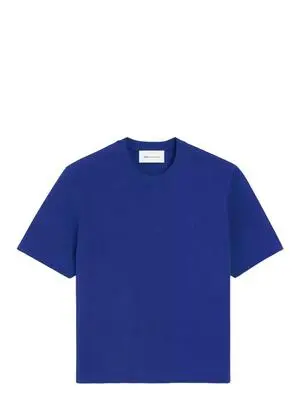 AMI AMI Paris Cotton T-Shirt With Embossed Ami De Coeur