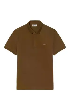 Lacoste Logo-patch Polo Shirt Brown