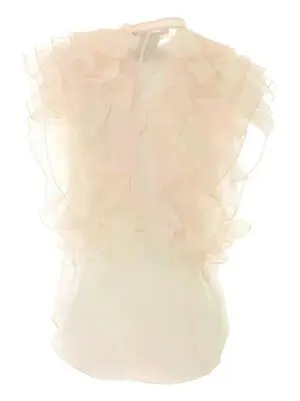 MAX MARA Max Mara Ruffled Silk Shirt