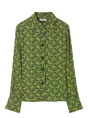 RODEBJER Rodebjer Boni Paisley-Print Shirt
