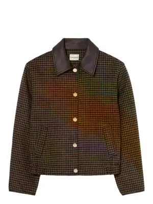 Claudie Pierlot Short Wool Blend Coat - Brown