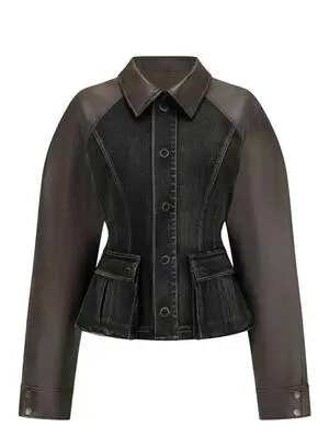 OUDE WAAG OUDE WAAG Washed Panelled Jacket