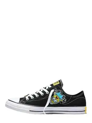 CONVERSE Chuck Taylor All Star Sneakers With Minions Graphic - Black