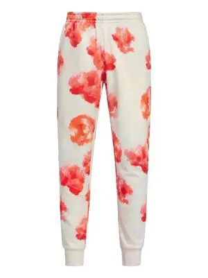Nike Floral-print Track Pants Neutrals
