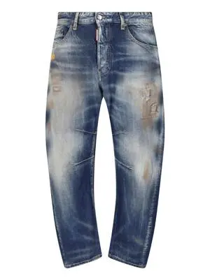Dsquared2 Wide Leg Jeans - Blue
