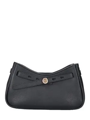 Tory Burch Tory Burch Romy Zip Top Shoulder Bag Black