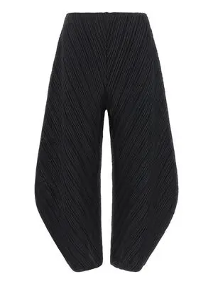 Issey Miyake Thicker Bottoms 1" Trousers - Black