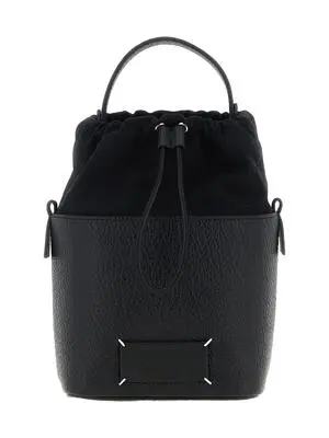 MAISON MARGIELA 5ac' Small Bucket Bag - Black