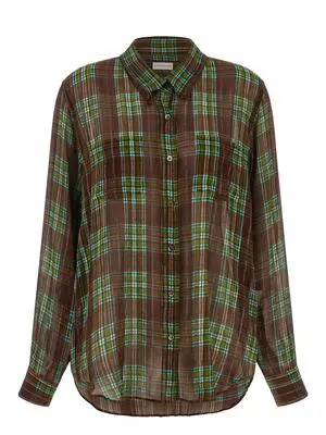 Dries Van Noten 'cheers' Shirt Multi