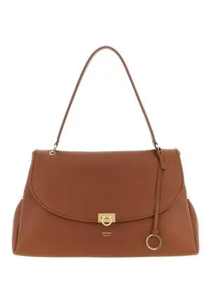 FERRAGAMO Sofia 2026 Shoulder Bag - Brown