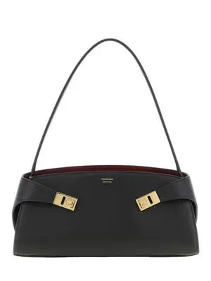 FERRAGAMO Hug East-west" Shoulder Bag - Black