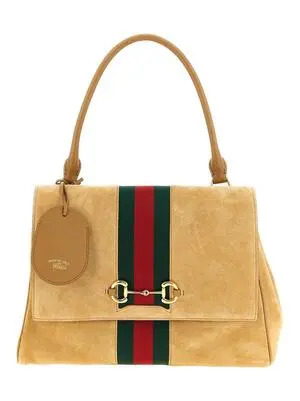 Gucci 'paparazzo' Medium Handbag Beige