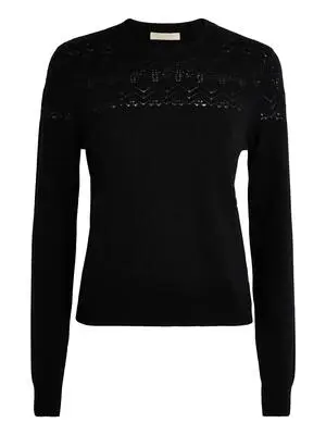 Ulla Johnson Emelie Cashmere Sweater - Black