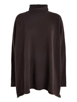 Eskandar Eskandar Cashmere Rollneck Sweater Brown
