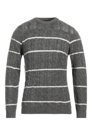 GAZZARRINI GAZZARRINI Striped Cable-Knit Crewneck Sweater