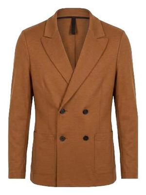 Harris Wharf London Blazer Size Virgin Wool - Beige