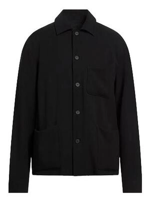 GIVENCHY Man Shirt Black Size 15 ½ Wool, Polyamide