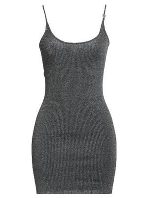 Amiri Mini Dress Size Virgin Wool, Polyester, Polyamide, Silk - Black