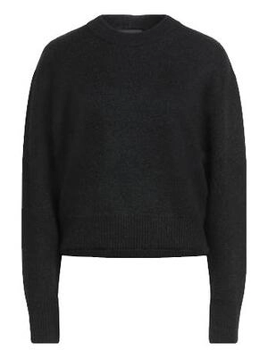 Carhartt Work In Progress Crewneck Sweater In Alpaca Wool And Nylon Blend - Black